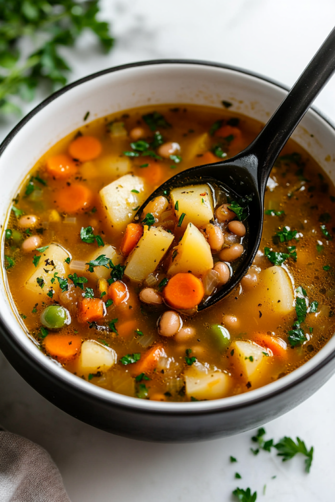 Crockpot Vegetable Soup Recipe To Keep You Warm In Winter