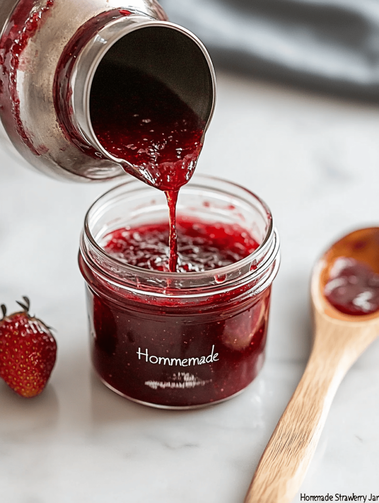 Sweet Simplicity: Homemade Strawberry Jam in Minutes - Simple and ...