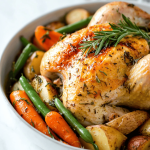 Farmhouse Charm: Slow Cooker Roasted Chicken & Vegetables for Lazy ...
