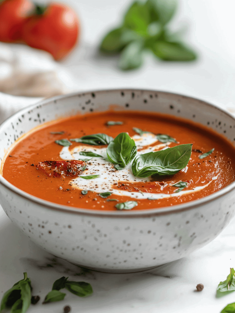 Autumn Tomato Basil Soup: A Cozy Fall Revelation - Bringing the World’s ...