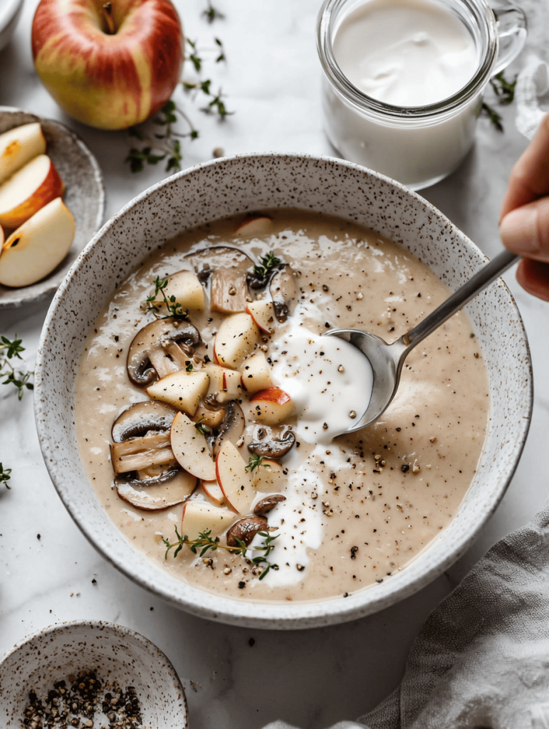 Whimsical Fall: Creamy Mushroom Soup with a Secret Ingredient ...