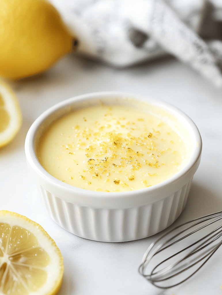 Sunny Citrus Comfort: Baked Lemon Pudding to Brighten Your Day - Simple ...