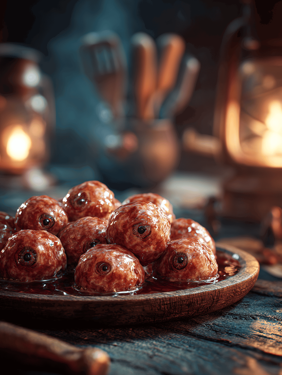 Eyeball Meatballs: A Surprising Meat Twist That Turns Heads - Simple ...