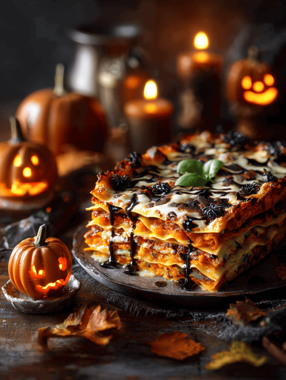 Halloween Lasagna: A Spooky Twist on Comfort Food - Simple and ...