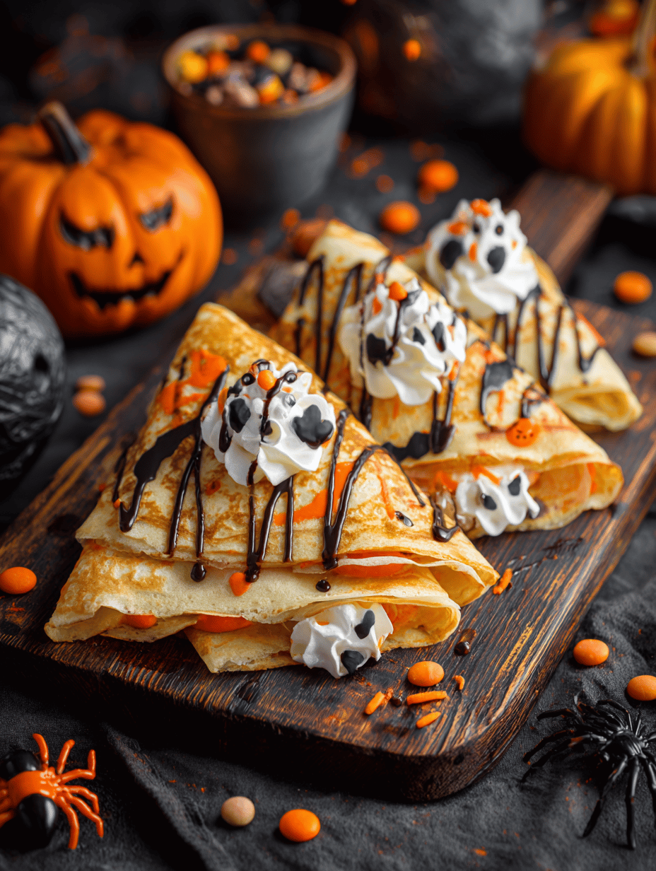 Halloween Crepes: A Spooky Twist on a Classic Delight - Simple and ...