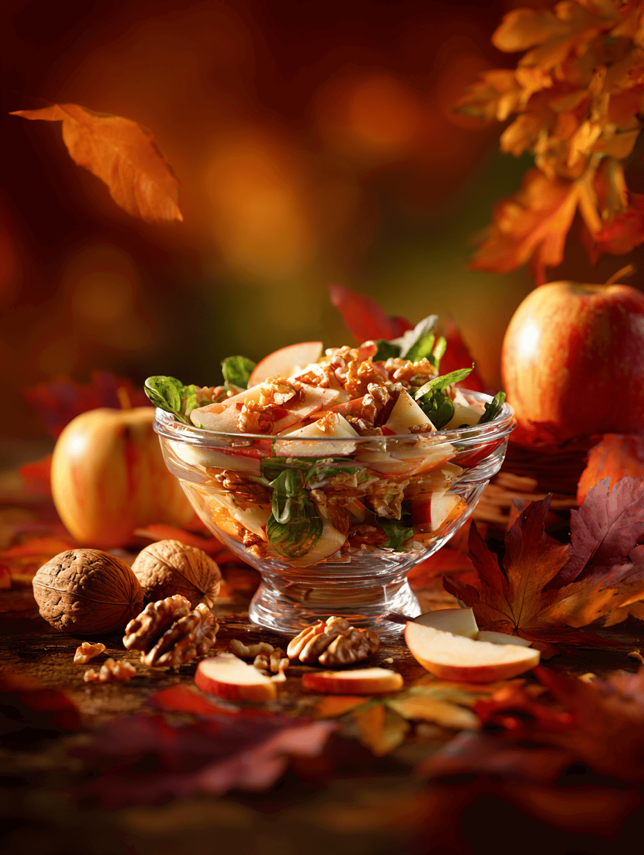 Spooky Apple Walnut Salad: A Crunchy, Creepy Delight for Fall Nights ...